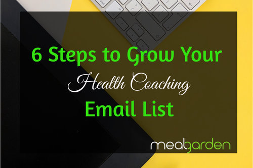 Growing Your Health Coaching Email List