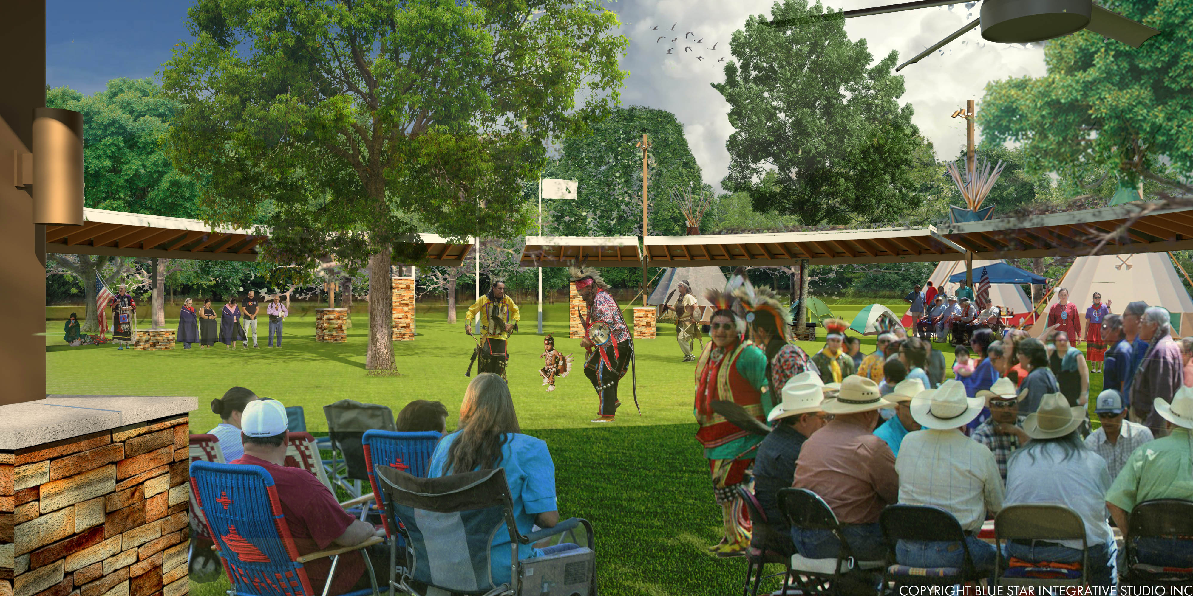 Pawnee Nation Dance Arbor | Bodwé