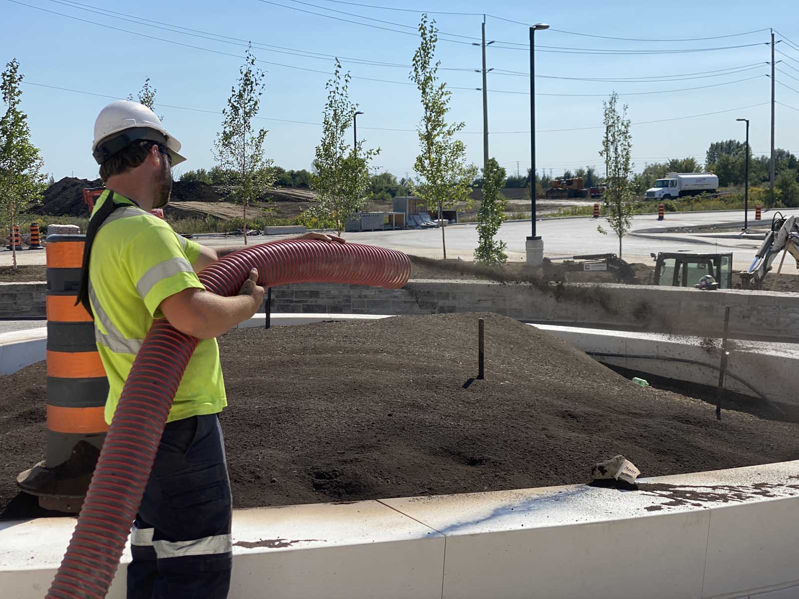 Custom Blend Soils by Gray's | Blower Truck Soil Solutions