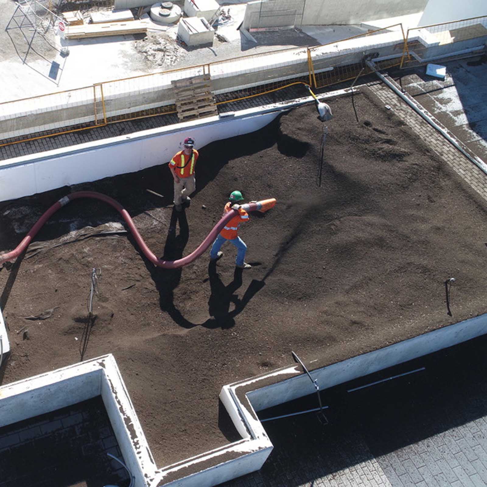 Precision Aggregate Blower Truck Services | Gray's Landscaping