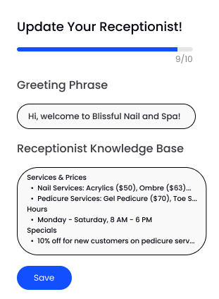 My AI Front Desk | AI Phone Receptionist for Busy Businesses