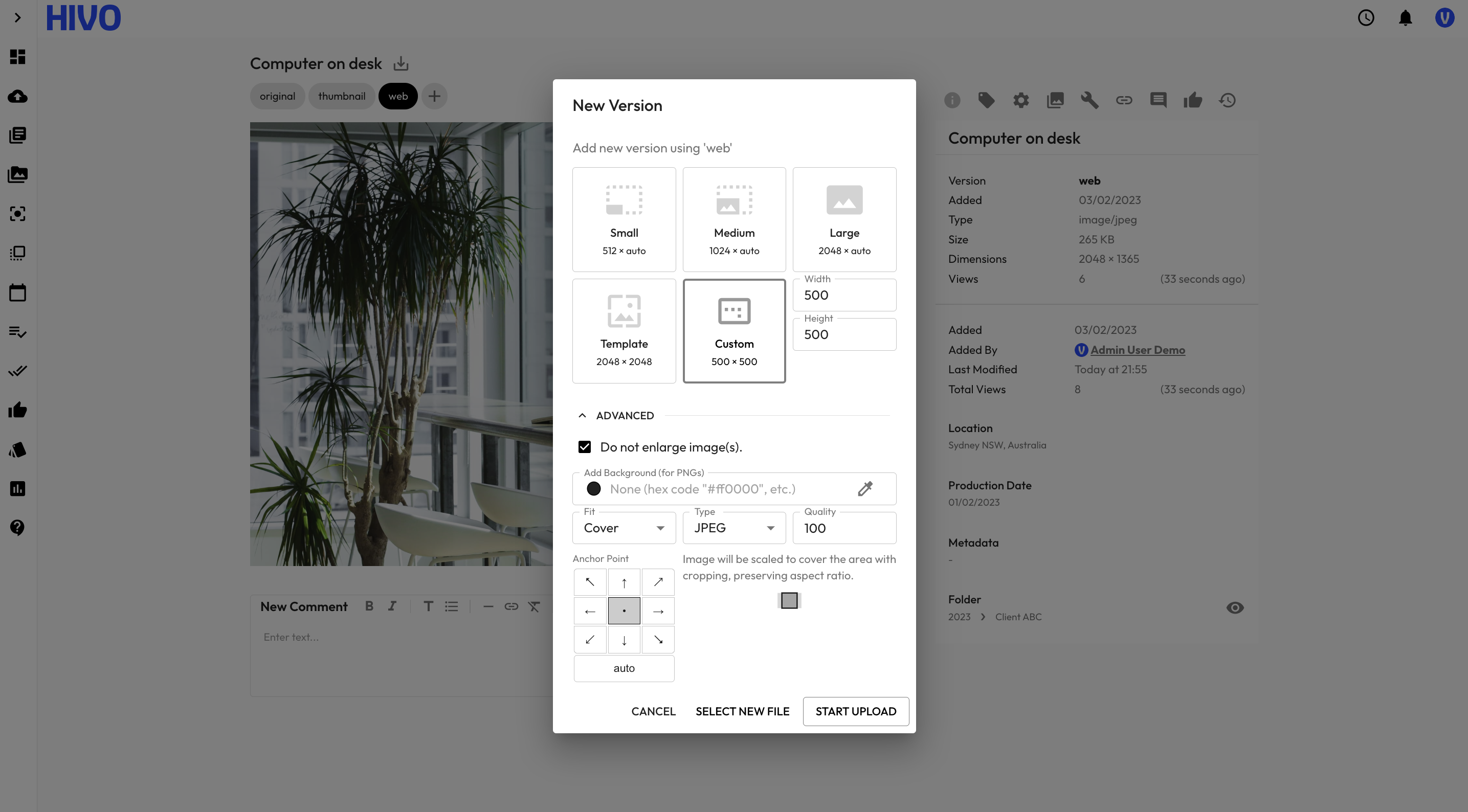 Resizing Images in Photoshop: HIVO How-to Guides