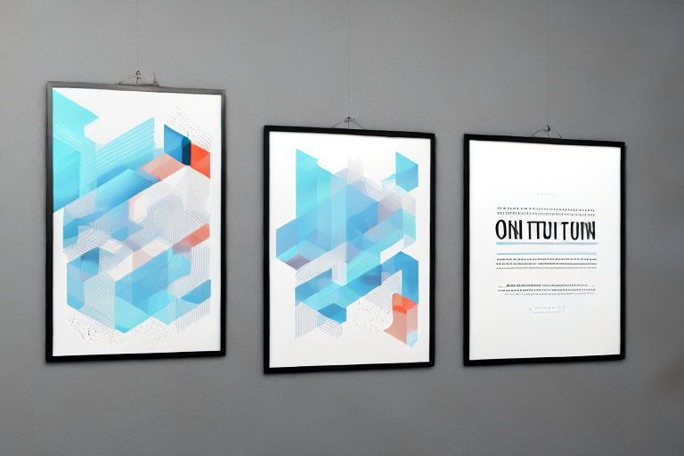 InDesign Template for Exhibition Poster: HIVO