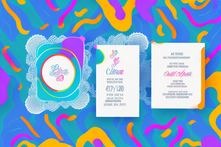 InDesign Template for Event Invitation: HIVO