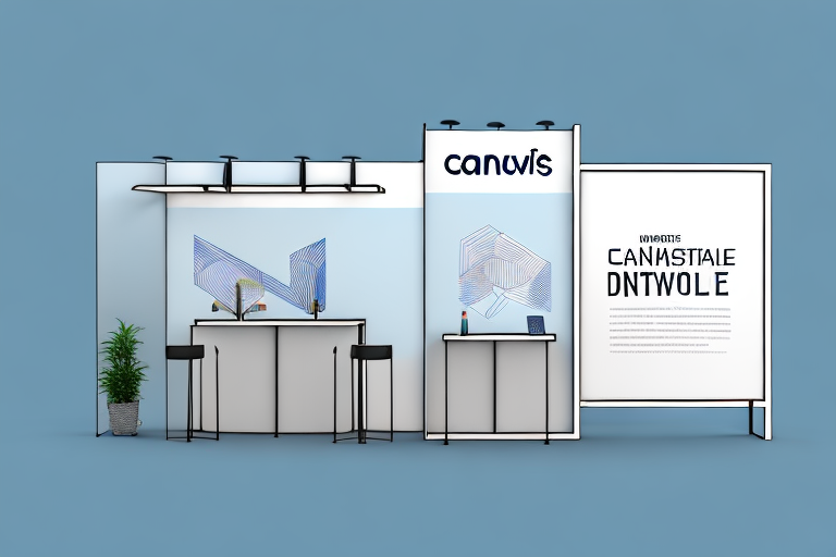 Trade Show Booth Design Canva Template: HIVO