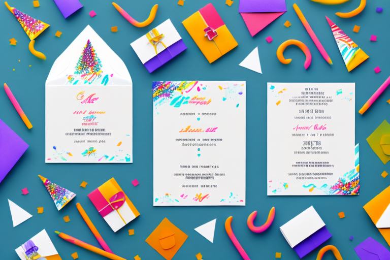 Party Invitation Adobe Photoshop Template: HIVO