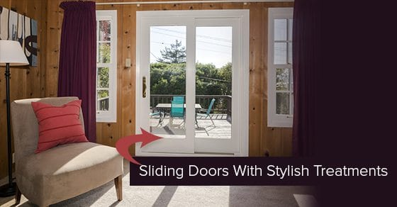 Stylish Window Treatment Options For Sliding Doors | Clera Windows + Doors