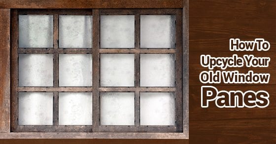 15 Ways To Upcycle Your Old Window Panes | Clera Windows + Doors