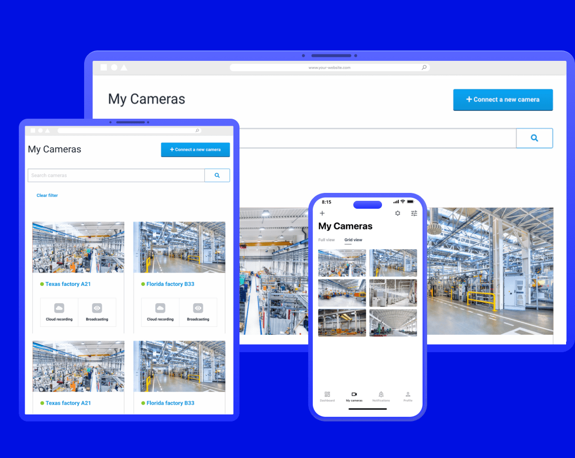 Monitor and share your security cameras from anywhere, on any device ...