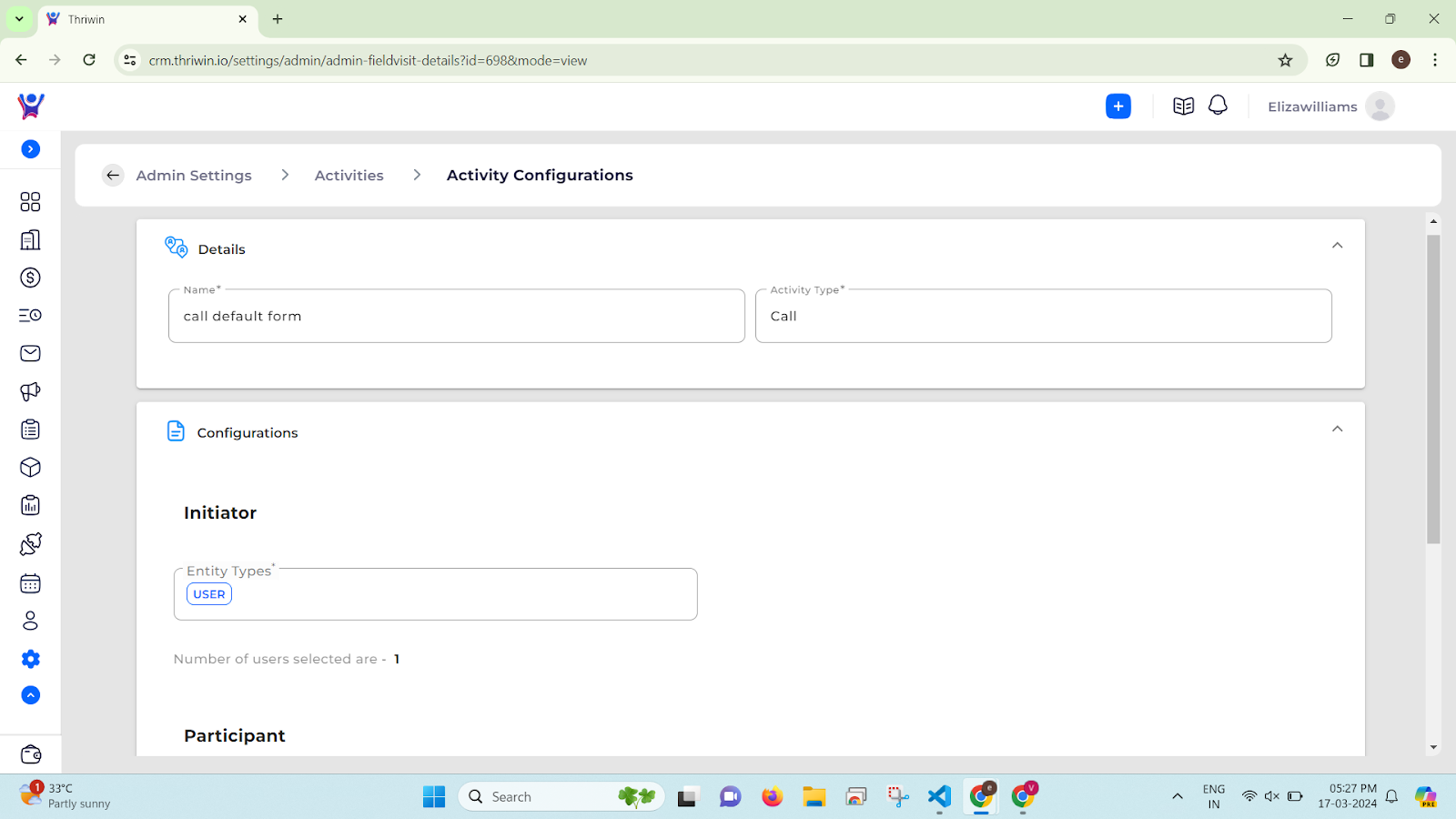 Thriwin -production site
