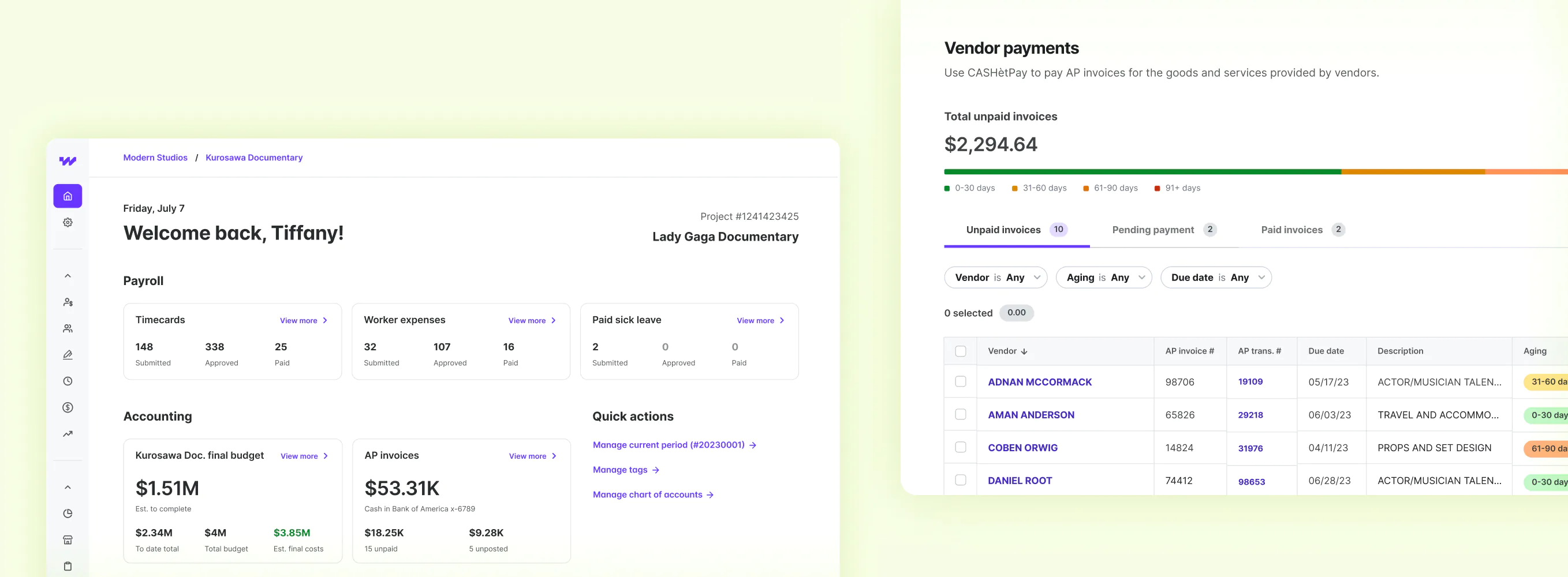 Digital Production Payroll & Production Accounting | Wrapbook