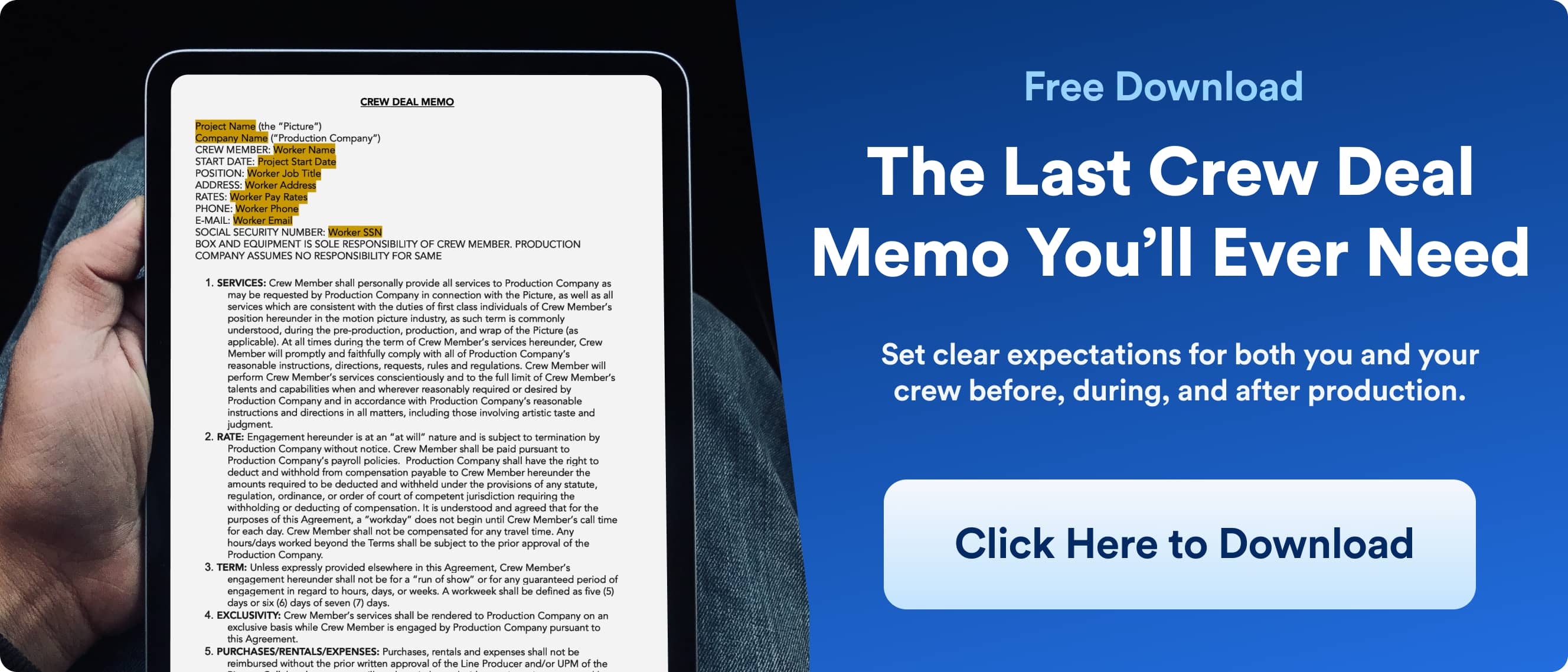 All the Film Production Paperwork You Need to Hire Crew | Wrapbook