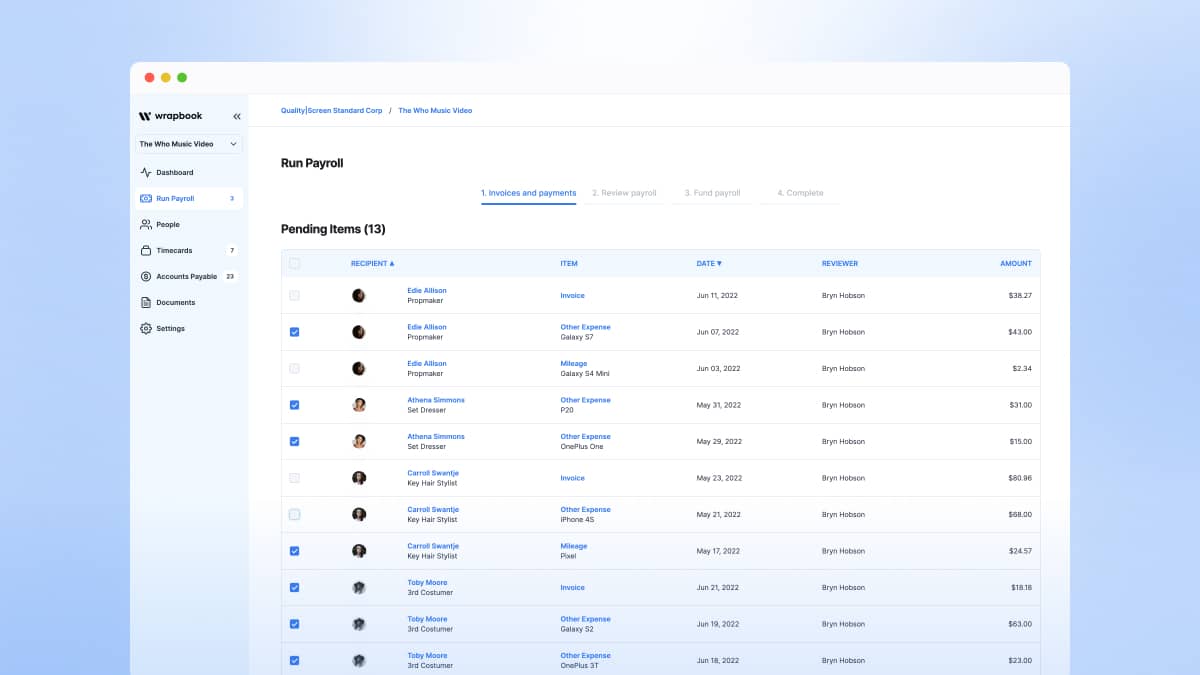 How to Run Film Payroll: A Practical Guide for Producers | Wrapbook