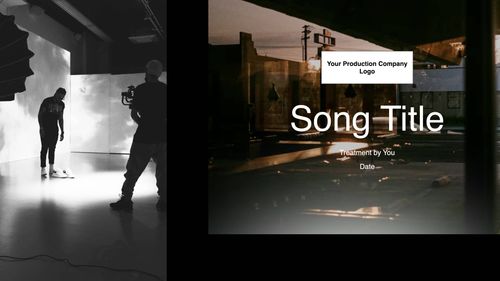 Download the Music Video Treatment Template | Wrapbook