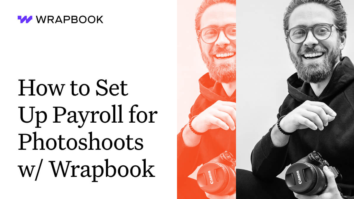 How to Set Up Payroll for Photoshoots with Wrapbook | Wrapbook