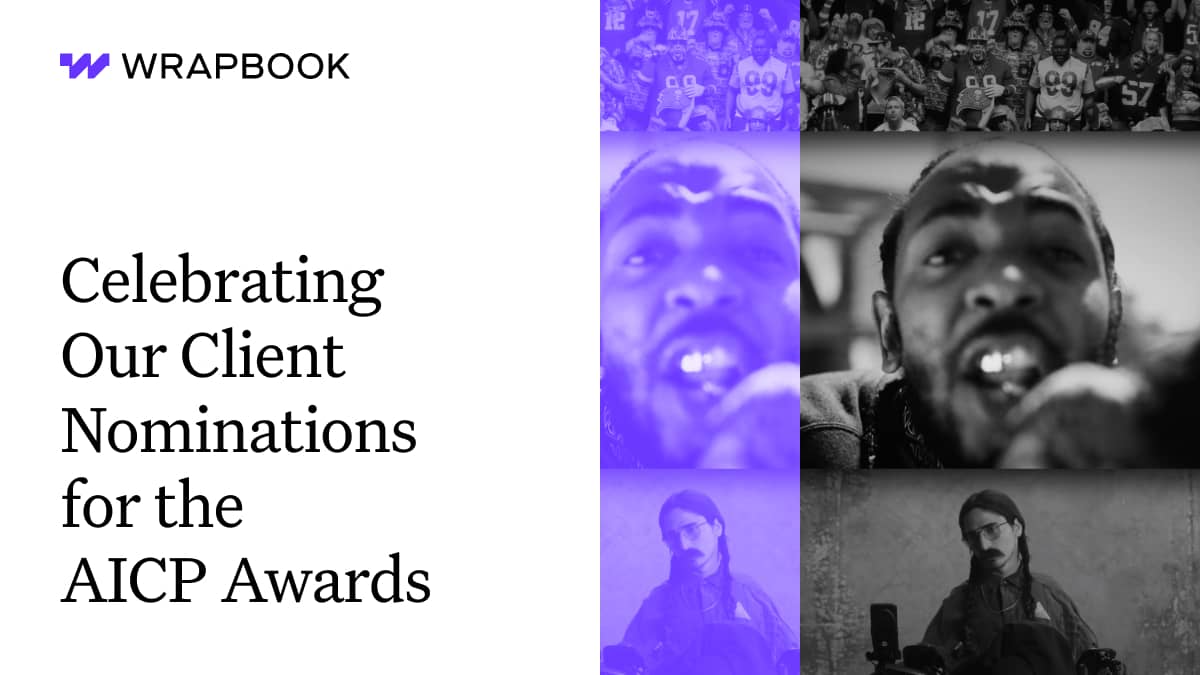 Celebrating Our Client Nominations for the AICP Awards | Wrapbook