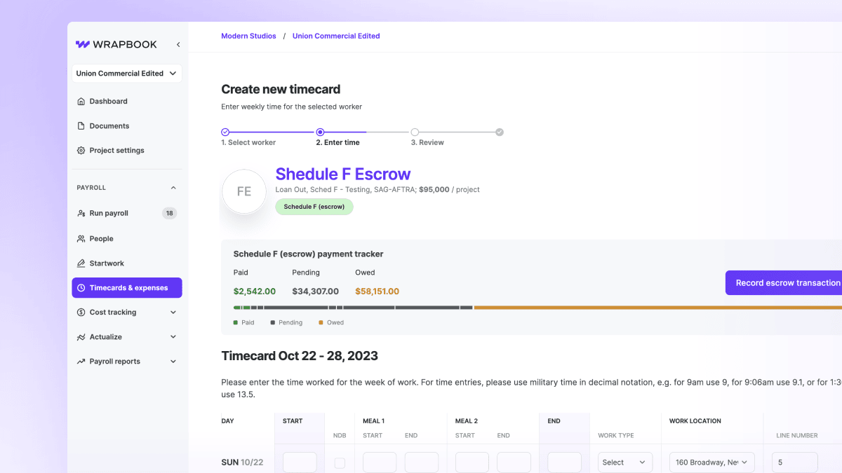 How to Pay SAG Schedule F | Wrapbook
