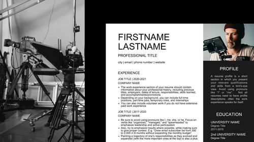 How to Improve Your Film Production Resume | Wrapbook
