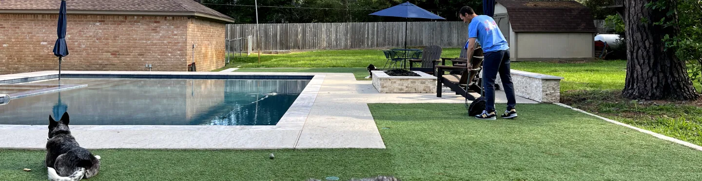 Dog Poop Pick Up Service - Houston | PooRover