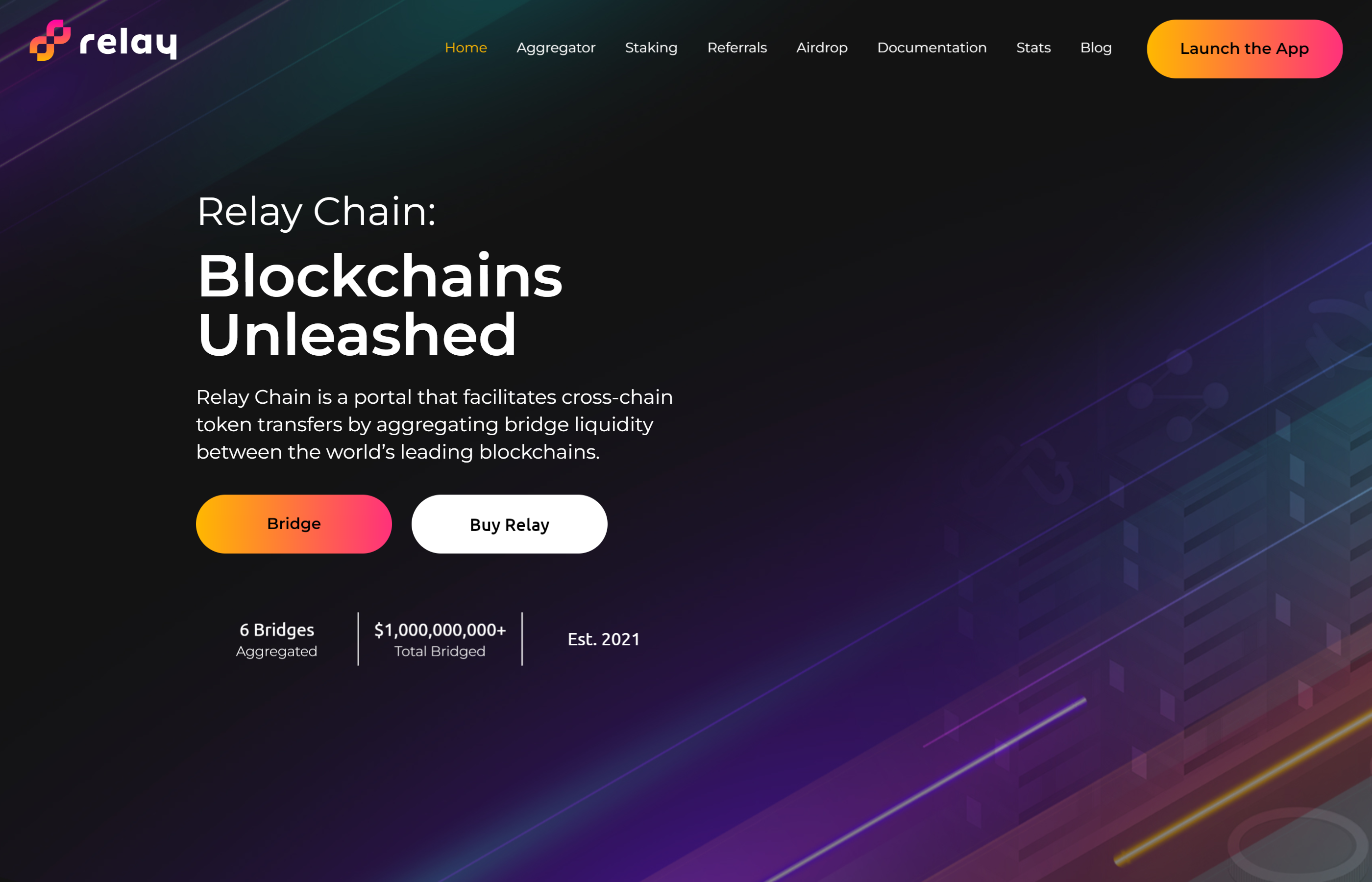 Relay Chain | Productize - Webflow HTML Website Template