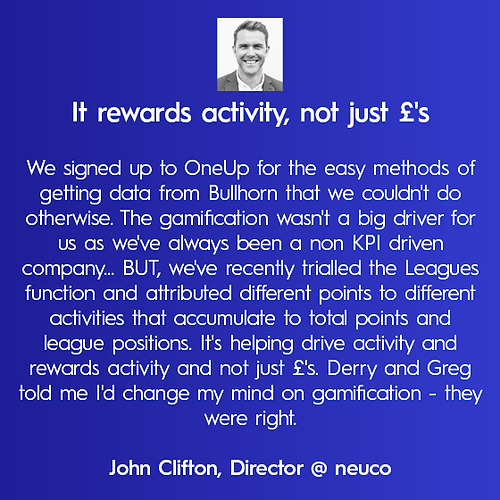 OneUp Sales - Recwired Partner OneUp Sales - Recwired Partner