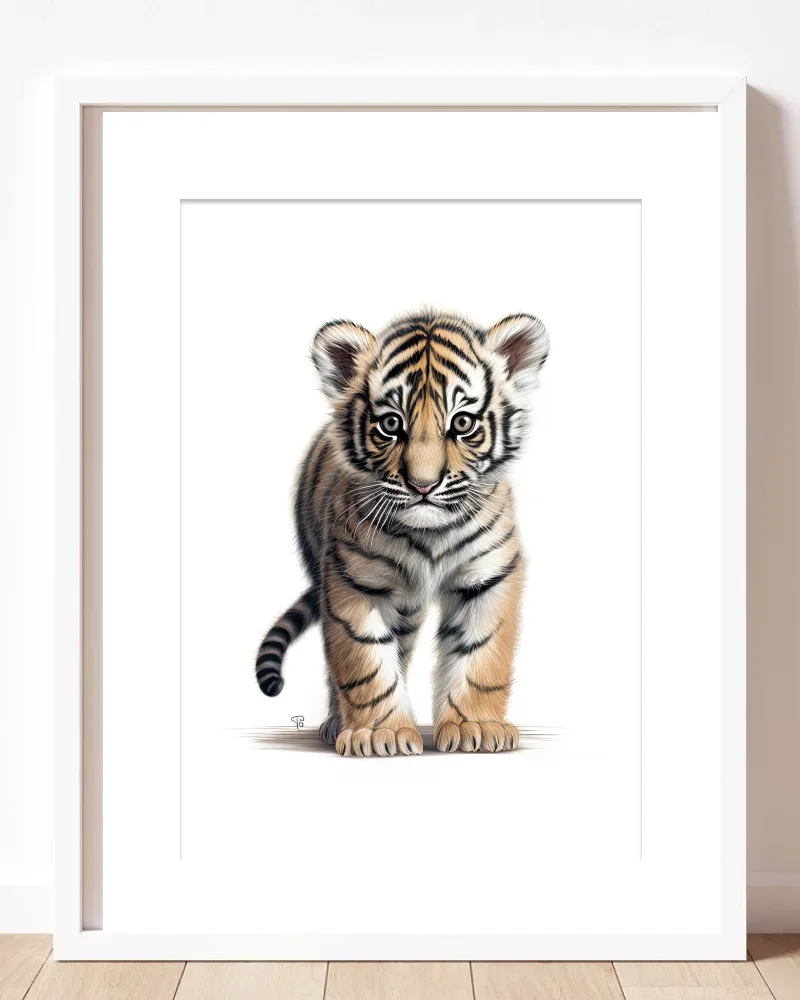 Pink Butterfly Nursery Print - Shop Now