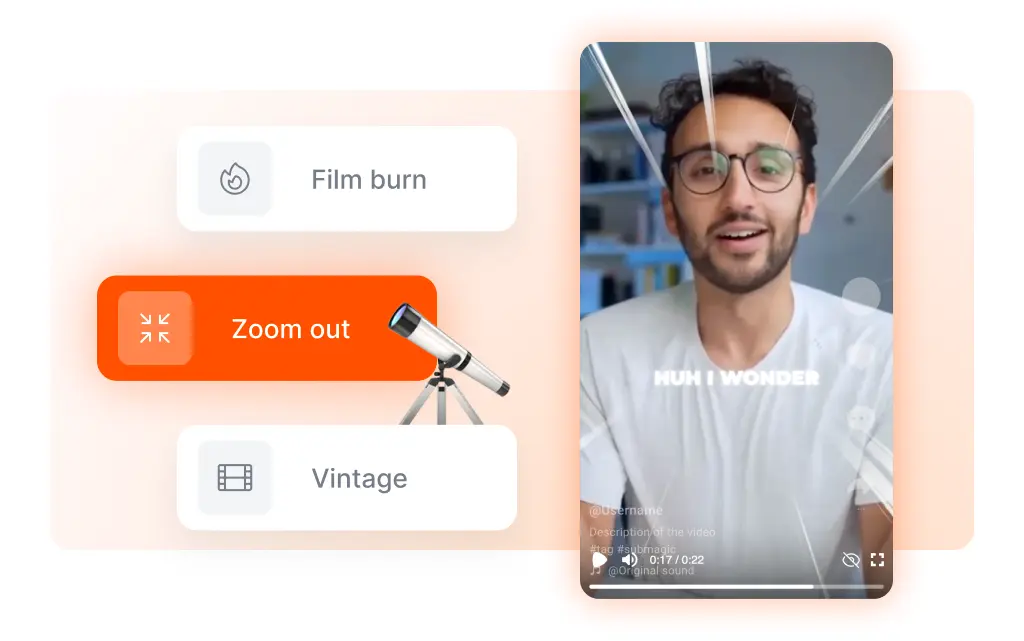 Add auto zooms to your video (in one click)
