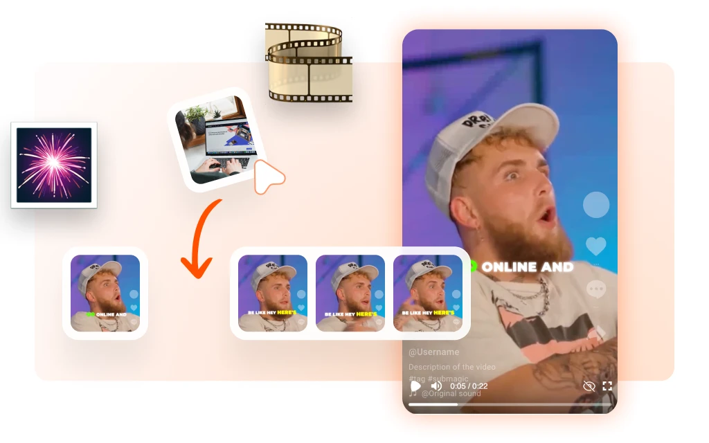Create premium videos with images and GIFs