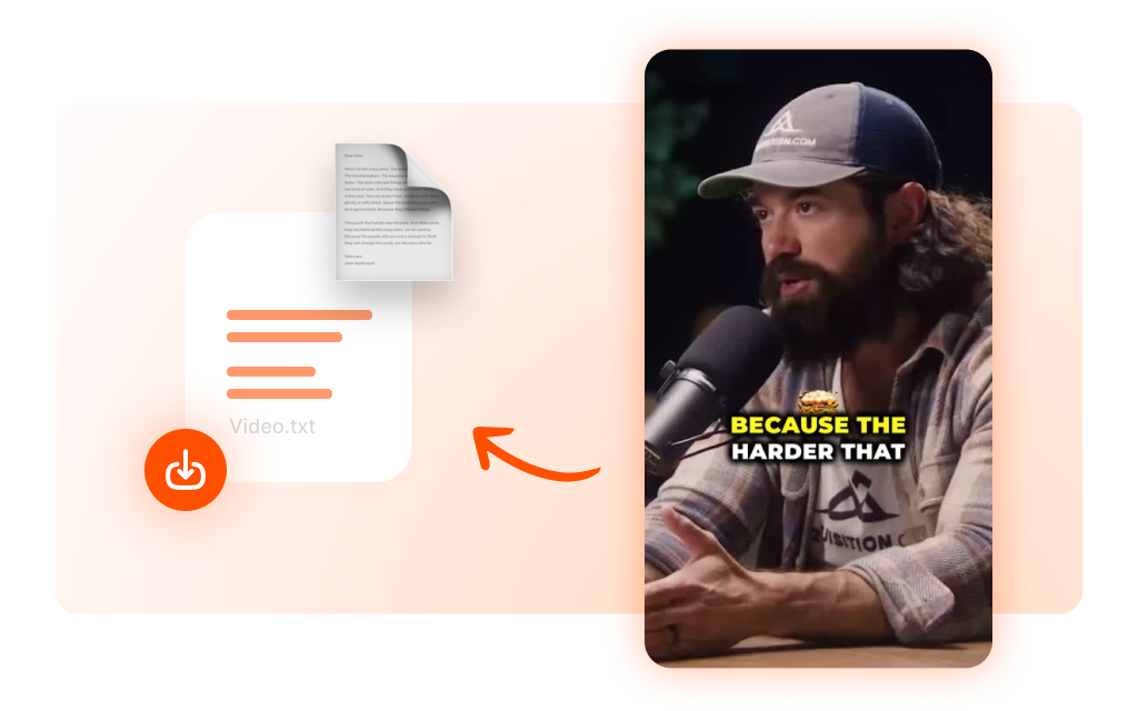 Convert Video to Text | Fast and simple AI converter