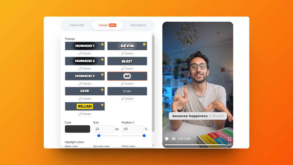 How to make captions like Ali Abdaal? (in 2 minutes)