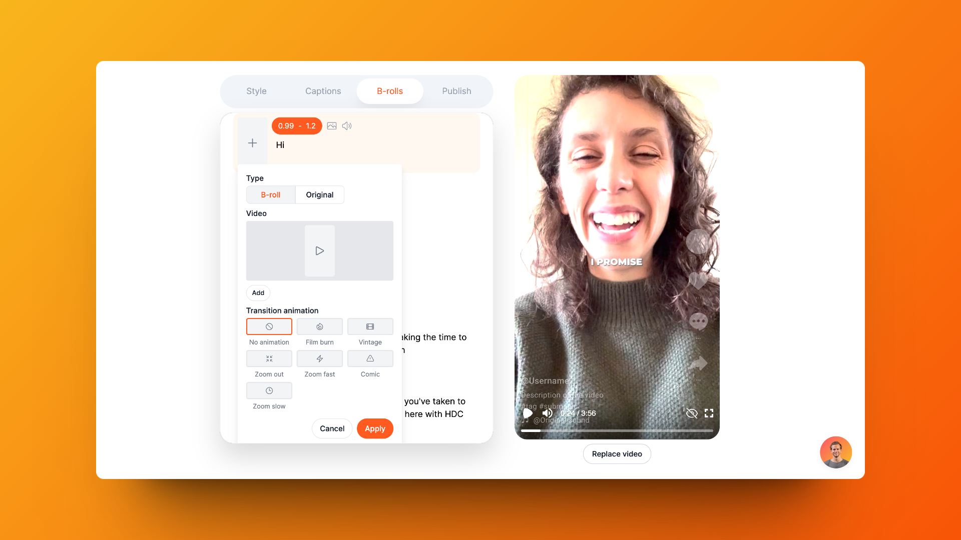 How to Add Transitions in CapCut