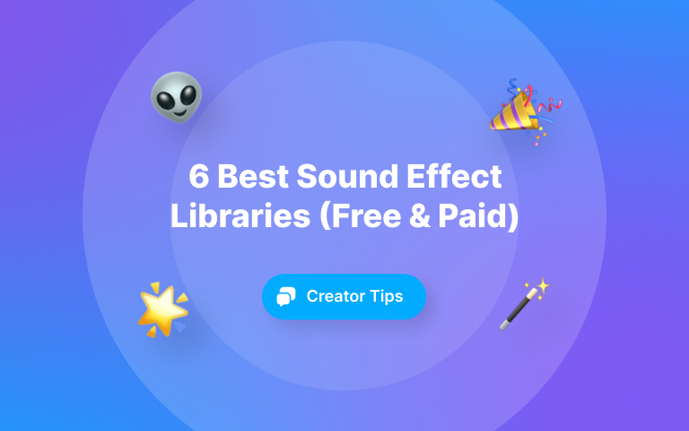 The 6 Best Sound Effect Libraries (Free & Paid)