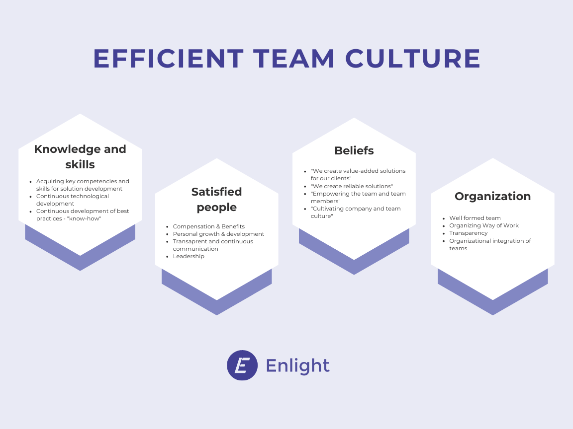 Efficient team culture: the main ingredient for company success | Enlight Engineering