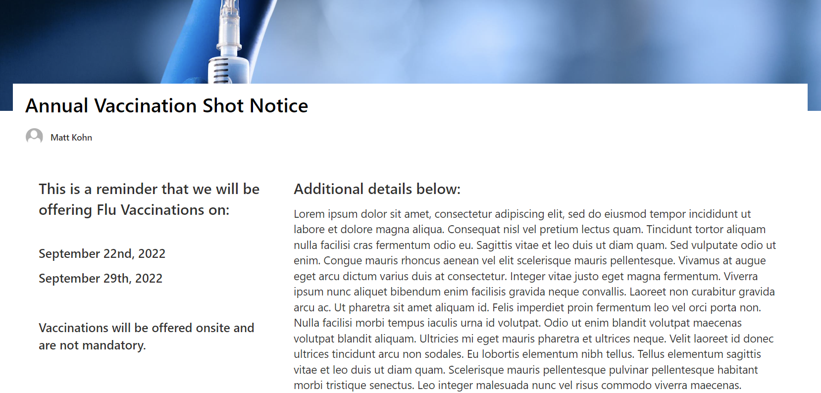 5 Best Practices for SharePoint News Post Content - Microsoft 365 ...