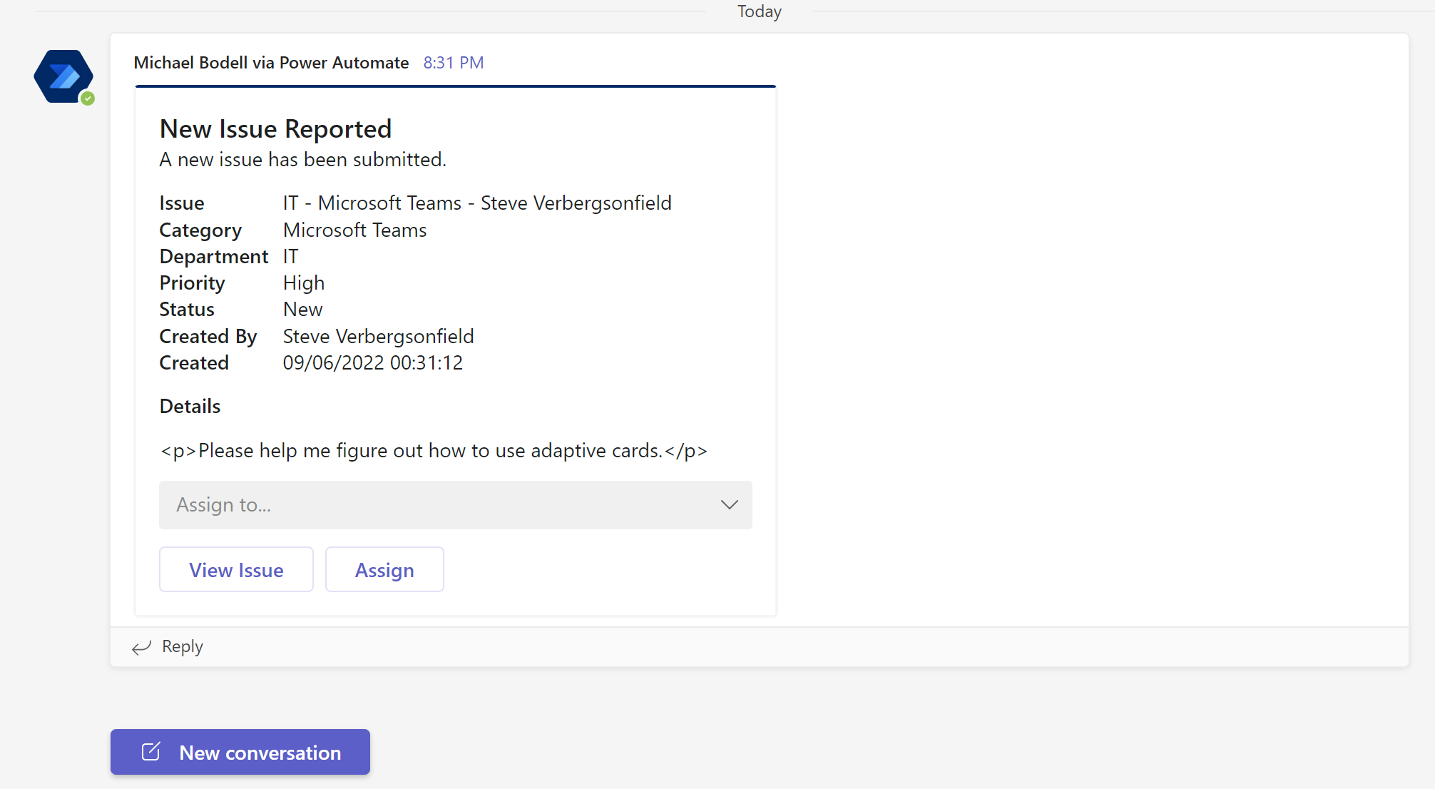 Create a Better User Experience With Adaptive Cards in Teams ...