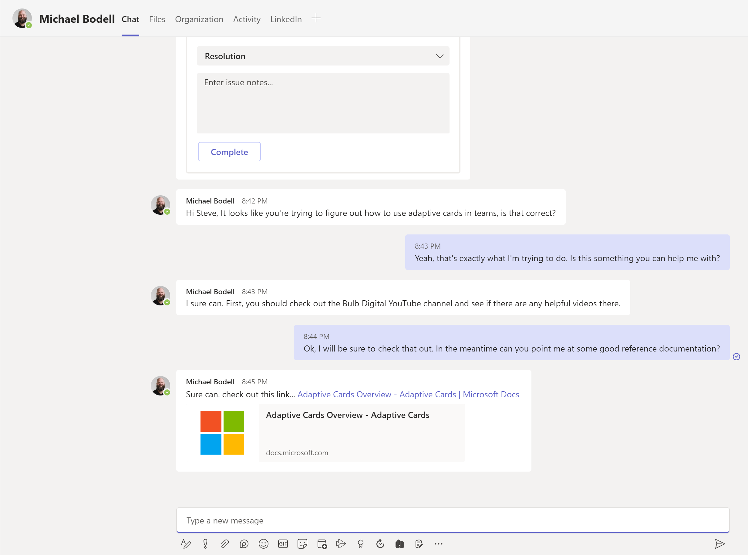 Create a Better User Experience With Adaptive Cards in Teams - Microsoft 365 Insights by Bulb ...