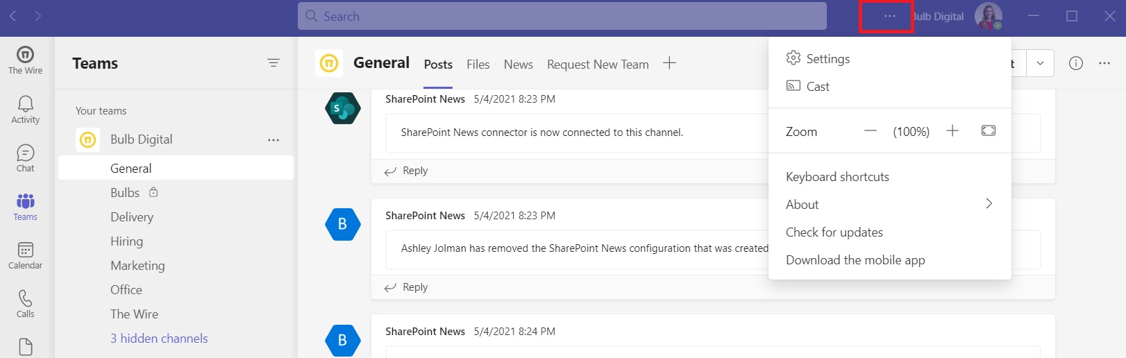 Intro to Microsoft Teams - Microsoft 365 Insights by Bulb Digital