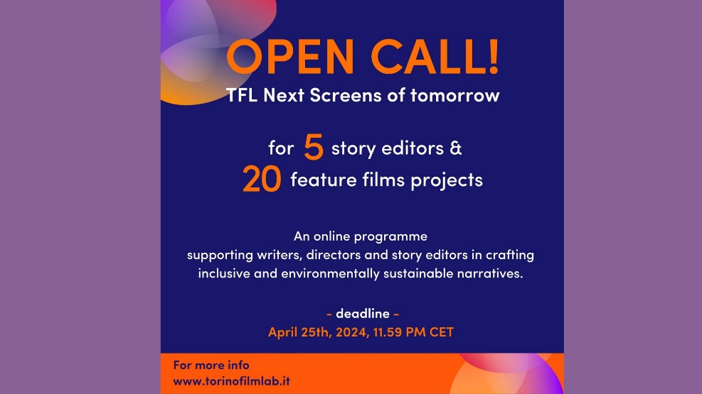 TFL Next - Screens of Tomorrow 2024. / Rok za prijavu 25. 4. 2024.