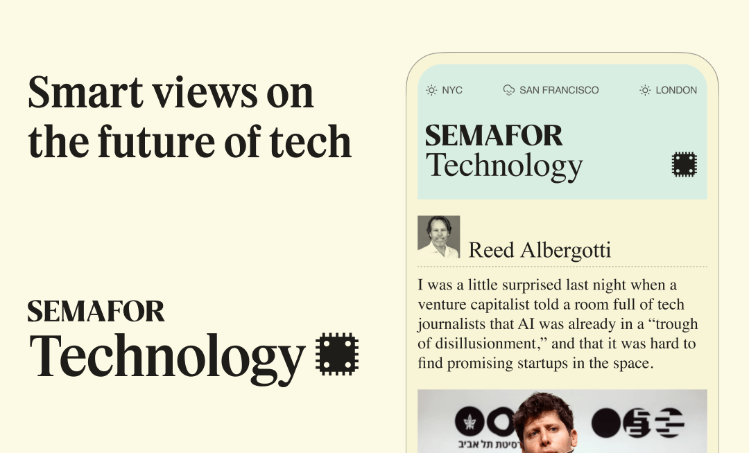 Semafor Tech - Sign up