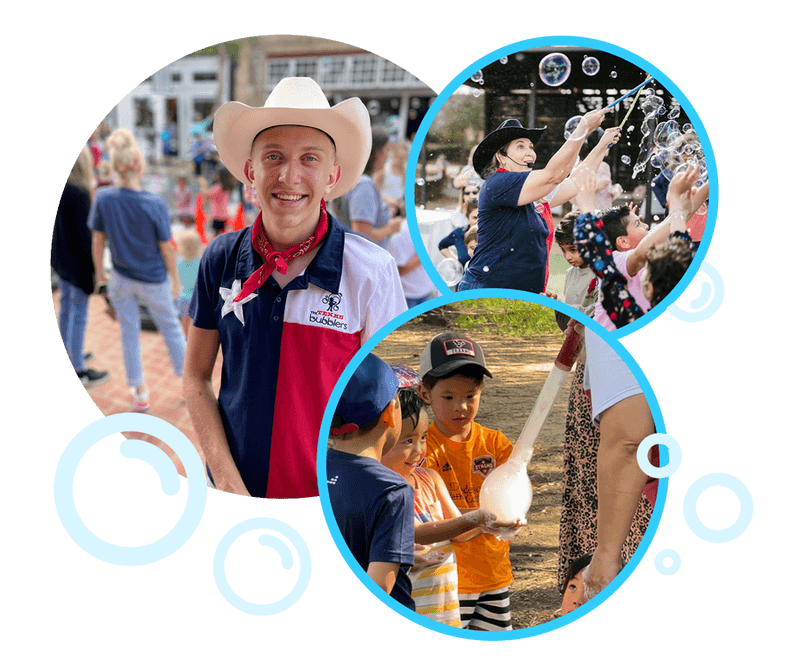 The Texas Bubblers | Bubble Wranglers