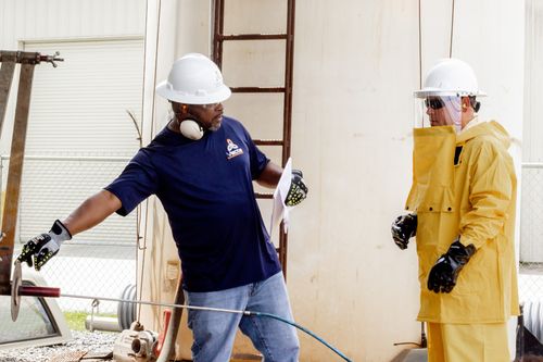 High-Pressure Hydro Blasting Services | Vecta Environmental