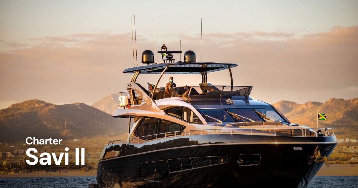 Savi II: 80 ft Sunseeker Yacht (18 Guests) – Luxury Charters