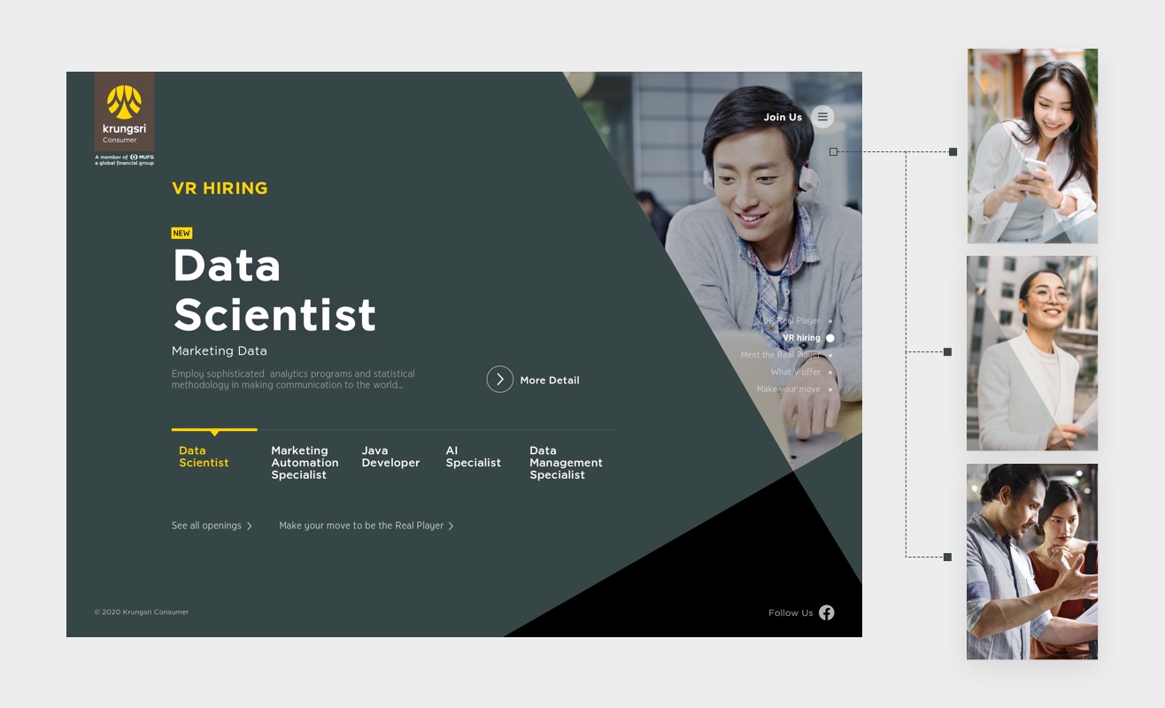 Krungsri Consumer - Recruitment Website