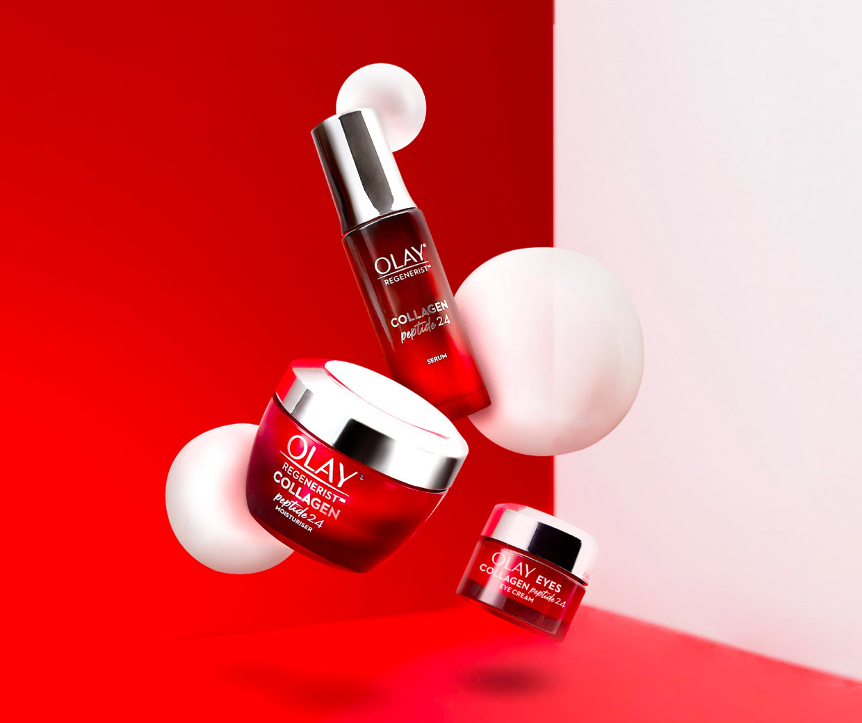 OLAY Collagen Key Visual Design