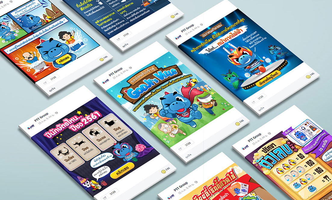 PTT 'The Godji Energy Hero' and 'Godji the Celeb'