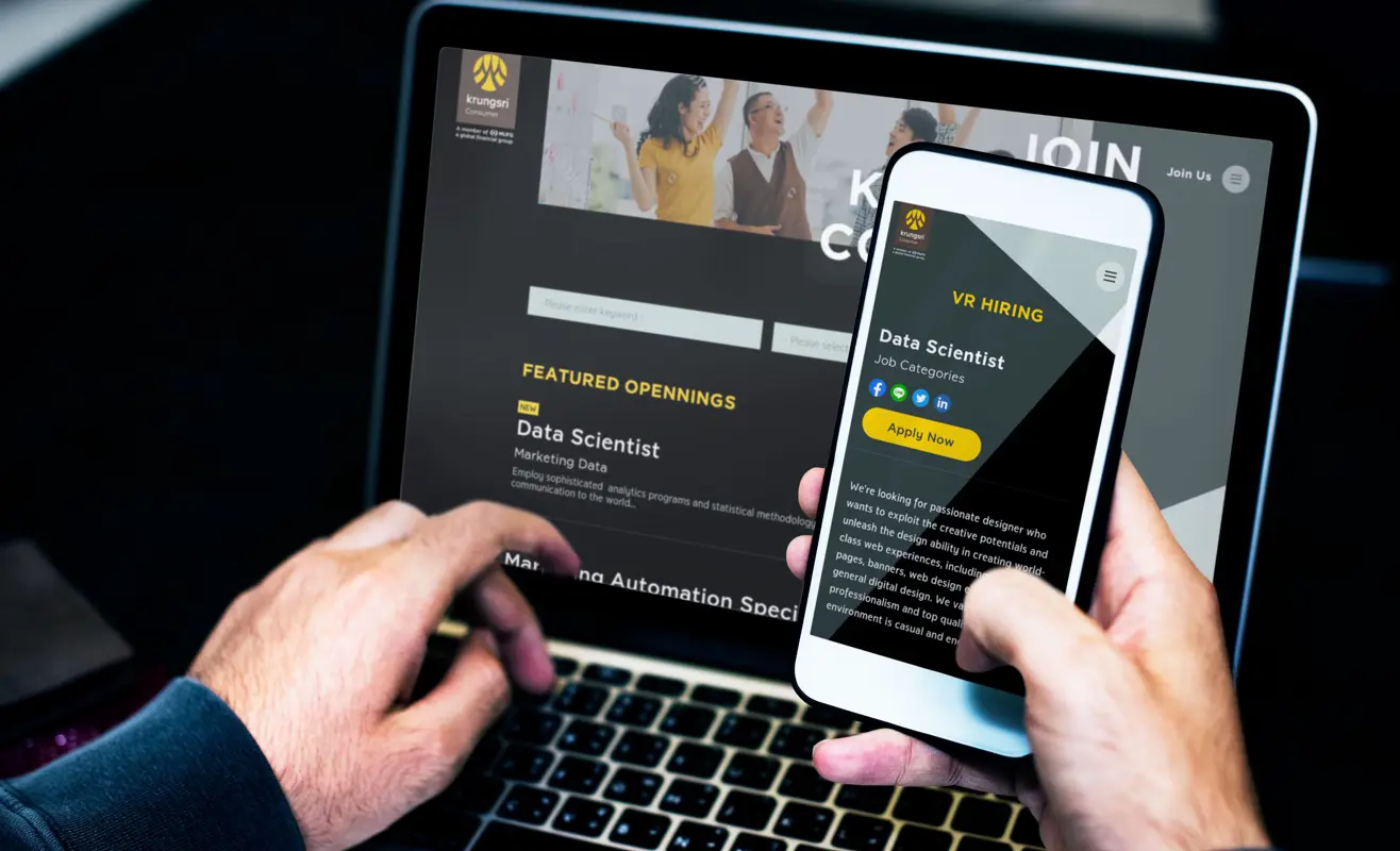 Krungsri Consumer - Recruitment Website