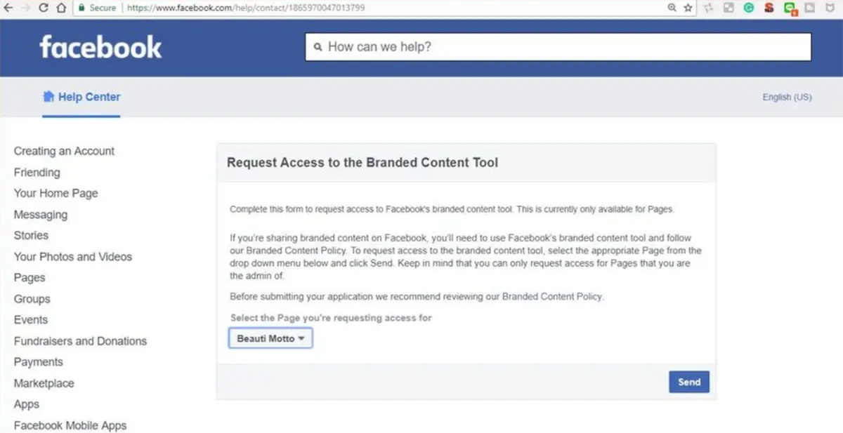 What is Facebook (Meta) Branded Content?