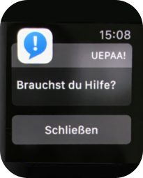 Digitaler Totmannschalter als App | Uepaa