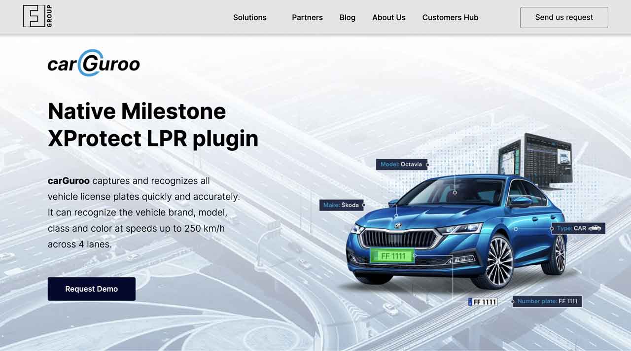 Native Milestone XProtect LPR plugin