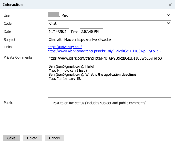 Olark: The Complete Guide to Connecting Technolutions Slate and Olark Live Chat